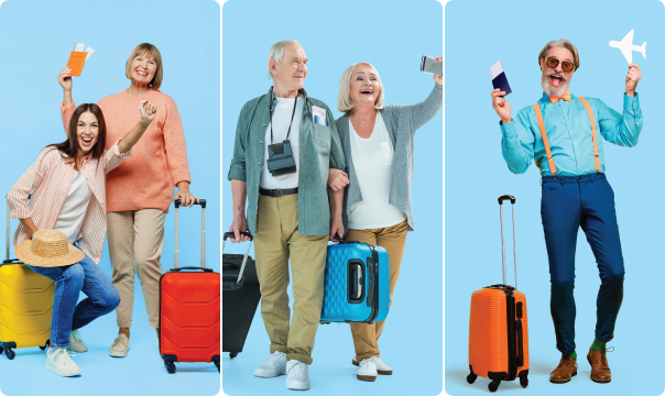 Buy Senior Travel Insurance Online | Travelner Travel